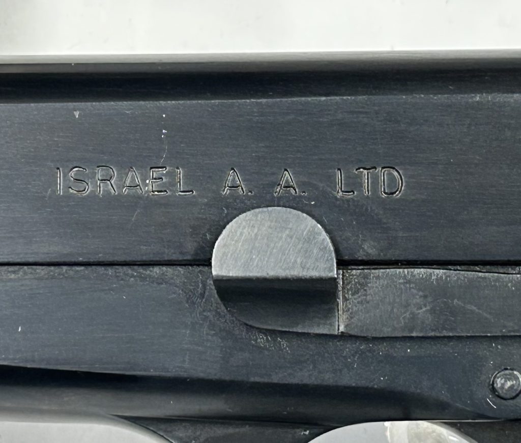 ISRAEL ACTION ARMS LTD KAREEN HP35 ~ 9×19 – Collector Small Arms