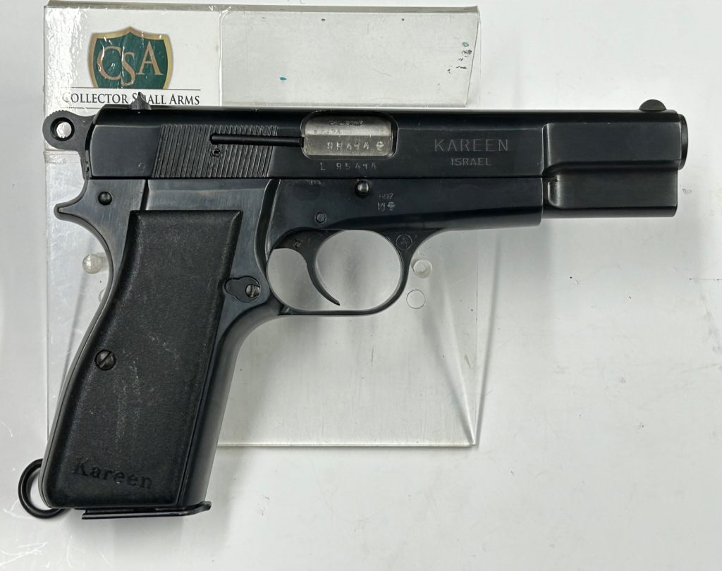 ISRAEL ACTION ARMS LTD KAREEN HP35 ~ 9×19 – Collector Small Arms