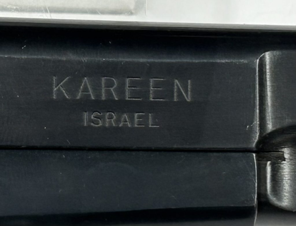 ISRAEL ACTION ARMS LTD KAREEN HP35 ~ 9×19 – Collector Small Arms