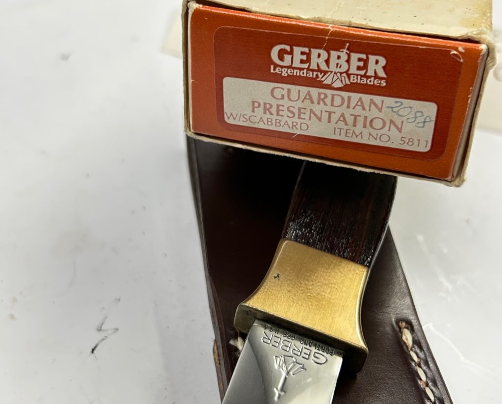 GERBER Pugnale GUARDIAN PRESENTATION Boot Knife – Collector Small Arms